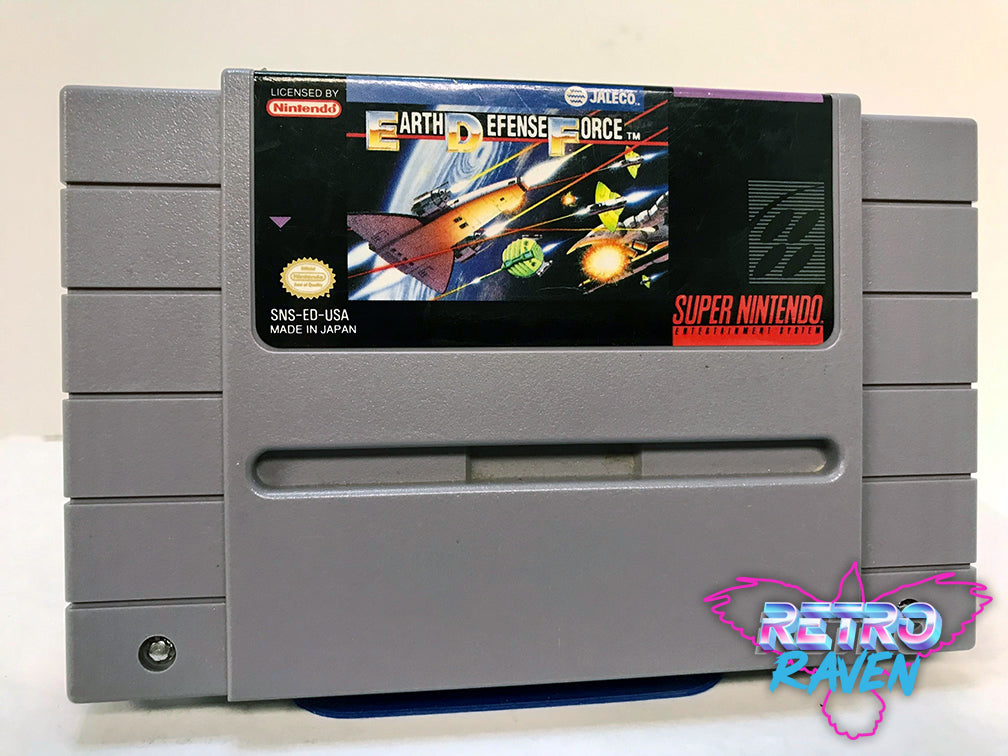 Earth Defense Force - Super Nintendo – Retro Raven Games