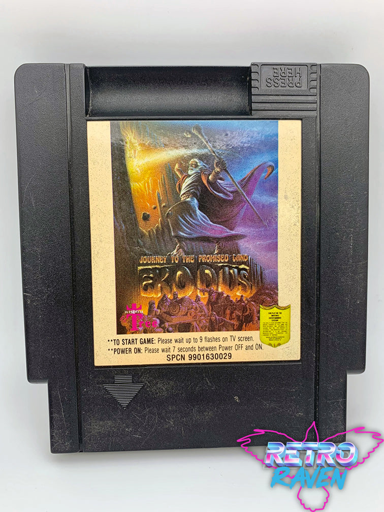 Exodus: Journey to the Promised Land - Nintendo NES – Retro Raven Games