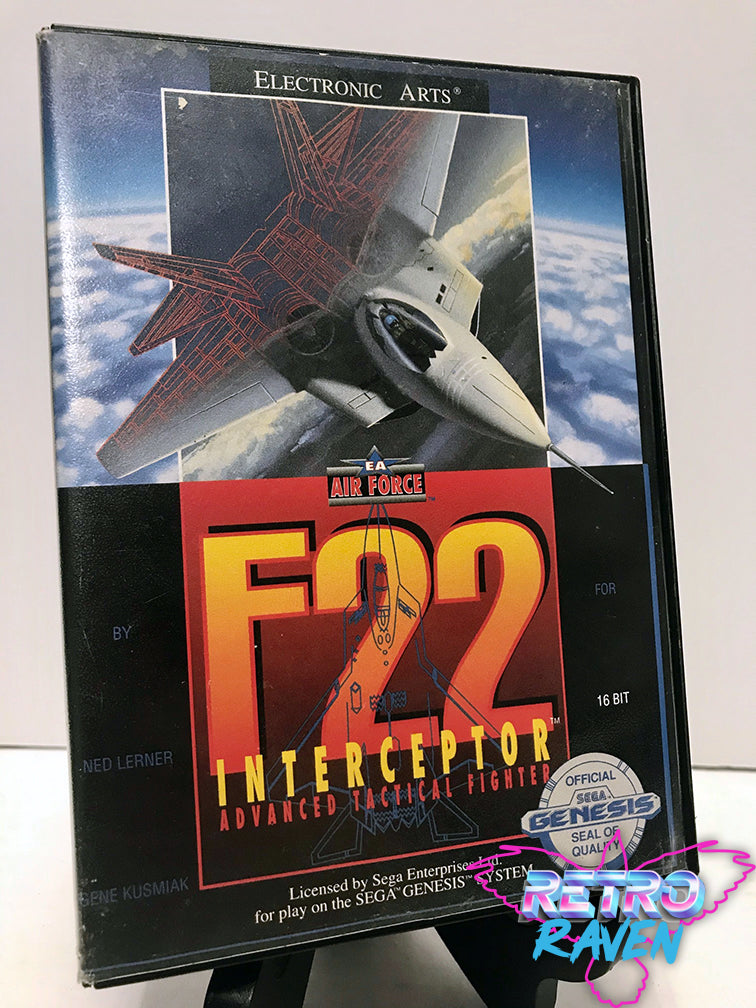 F-22 Interceptor - Sega Genesis – Retro Raven Games