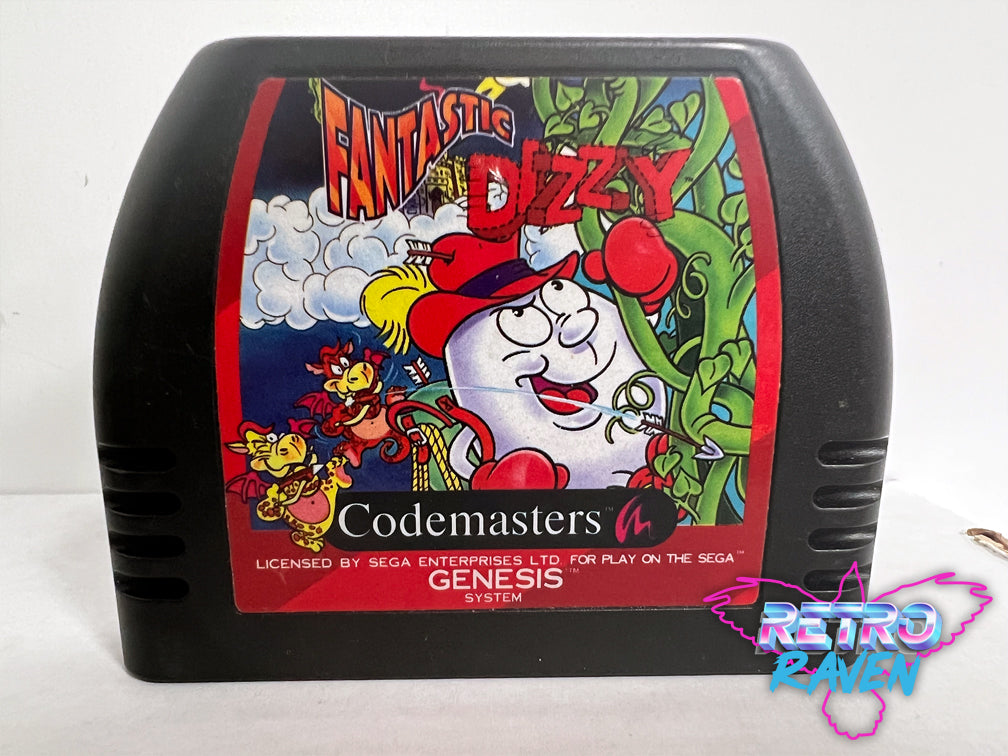 The Fantastic Adventures of Dizzy - Sega Genesis – Retro Raven Games