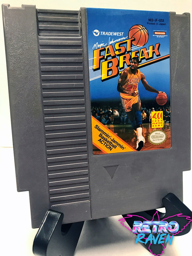 Magic Johnson's Fast Break - Nintendo NES – Retro Raven Games