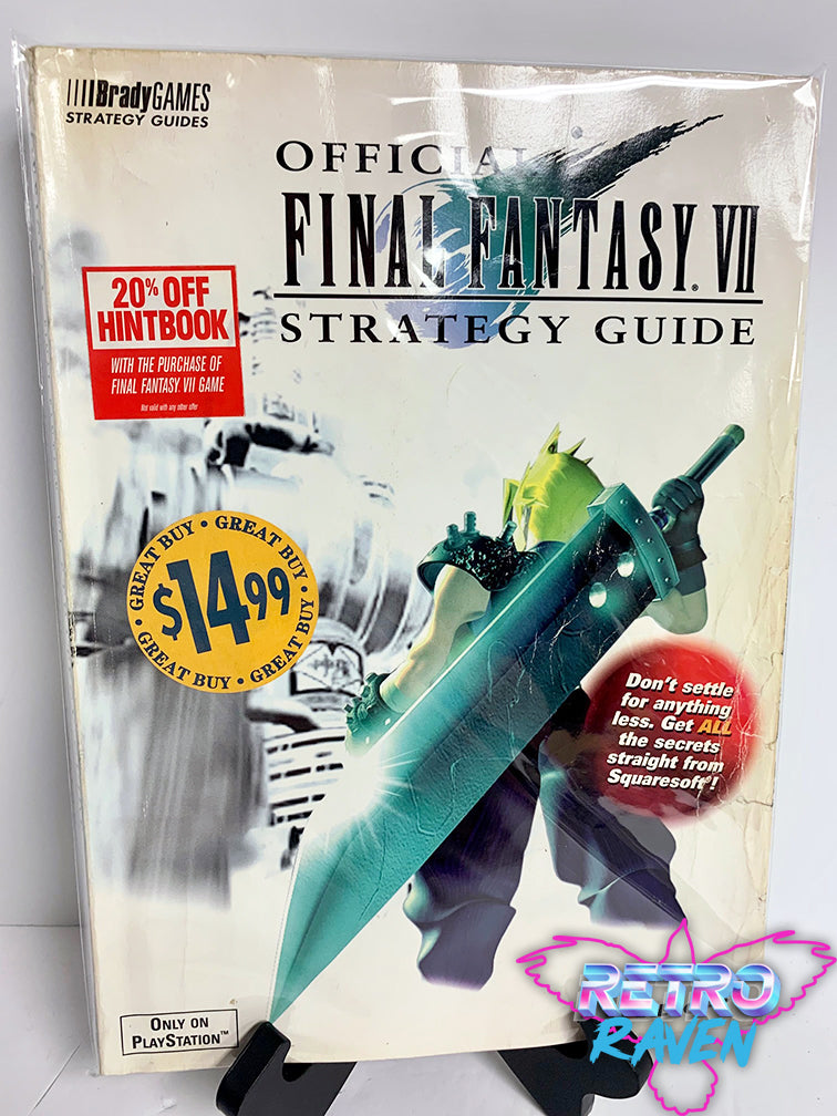 Final Fantasy VII - Official BradyGames Strategy Guide – Retro Raven Games