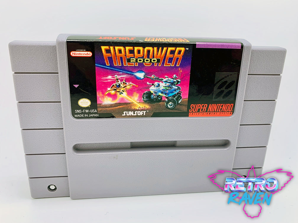Firepower 2000 - Super Nintendo – Retro Raven Games