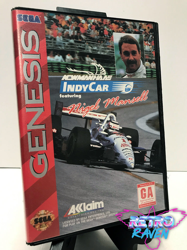 Newman/Haas IndyCar featuring Nigel Mansell - Sega Genesis - Complete ...