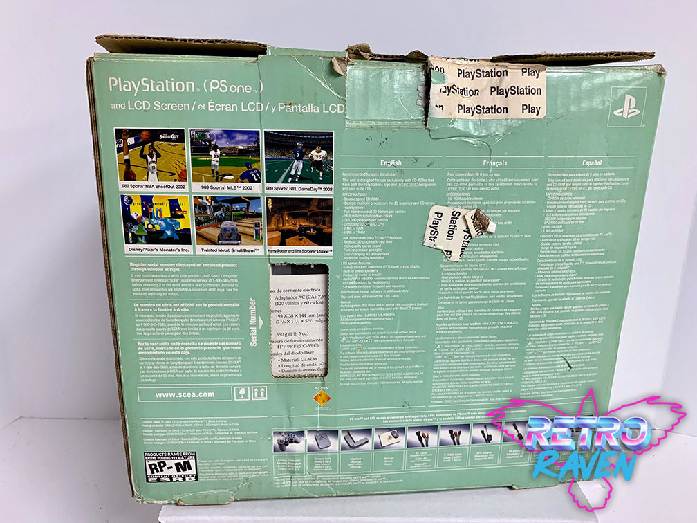 Playstation 1 Console - Slim w/ LCD Screen Combo - Complete – Retro ...