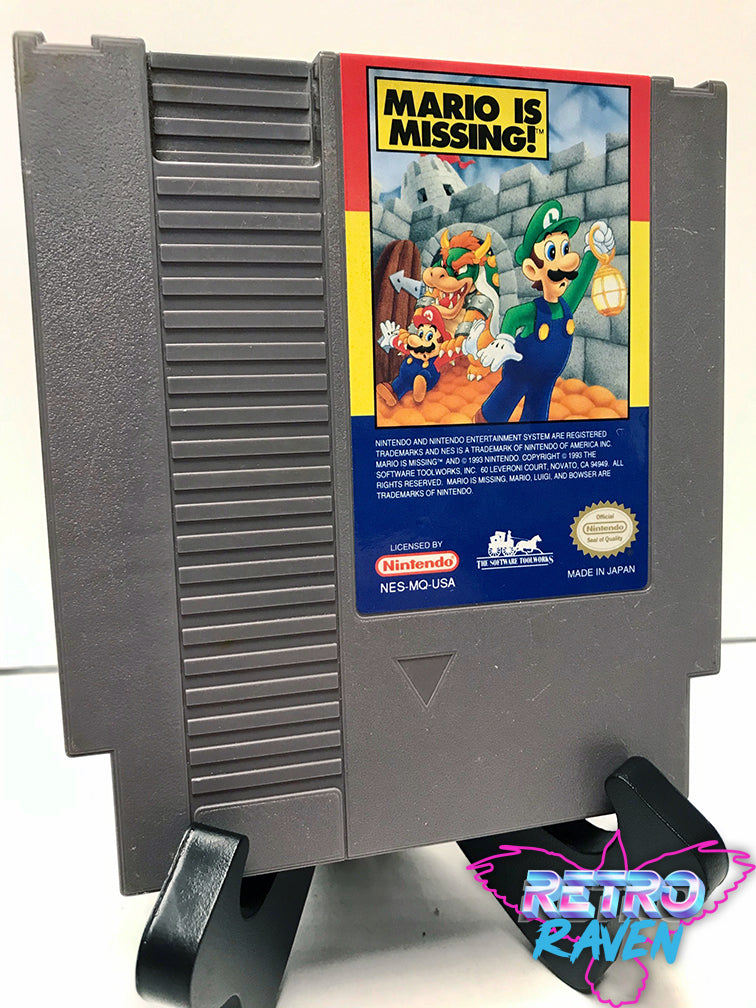Mario is Missing! - Nintendo NES – Retro Raven Games