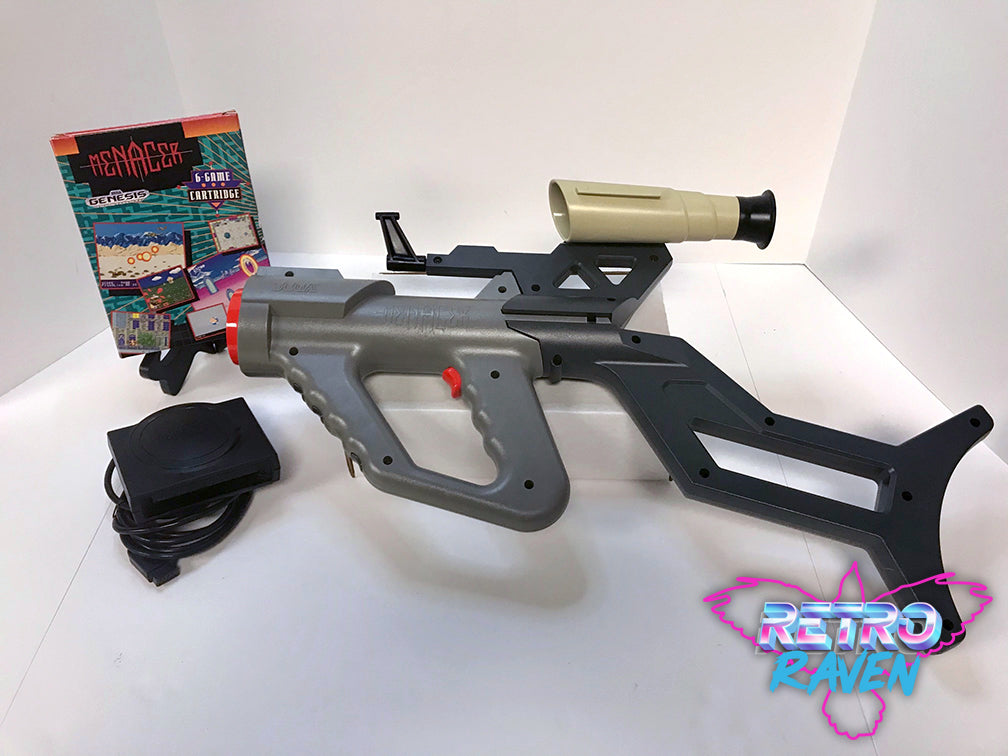 Menacer 6-Game Cartridge w/ Light Gun Bundle - Sega Genesis – Retro ...