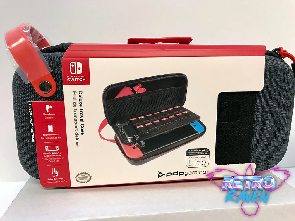 PDP Gaming Deluxe Travel Case for Switch & Switch Lite – Retro Raven Games