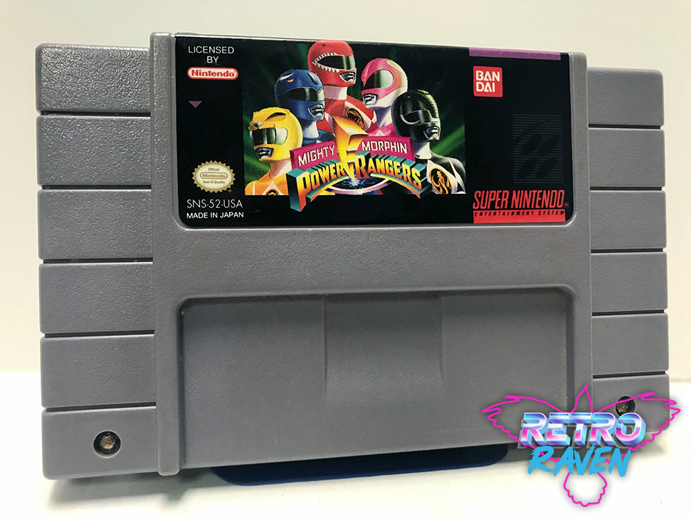 Mighty Morphin Power Rangers - Super Nintendo – Retro Raven Games