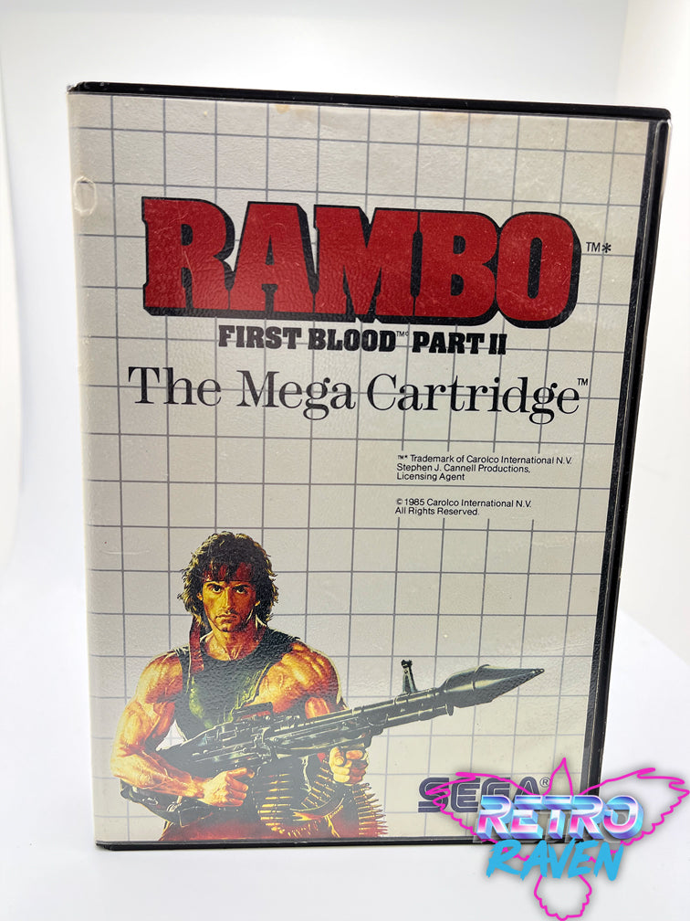 Rambo: First Blood Part II - Sega Master System – Retro Raven Games
