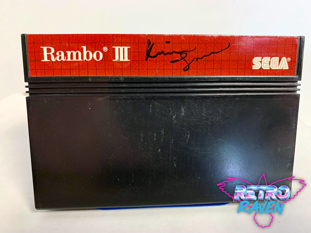 Rambo III - Sega Master Sys. – Retro Raven Games