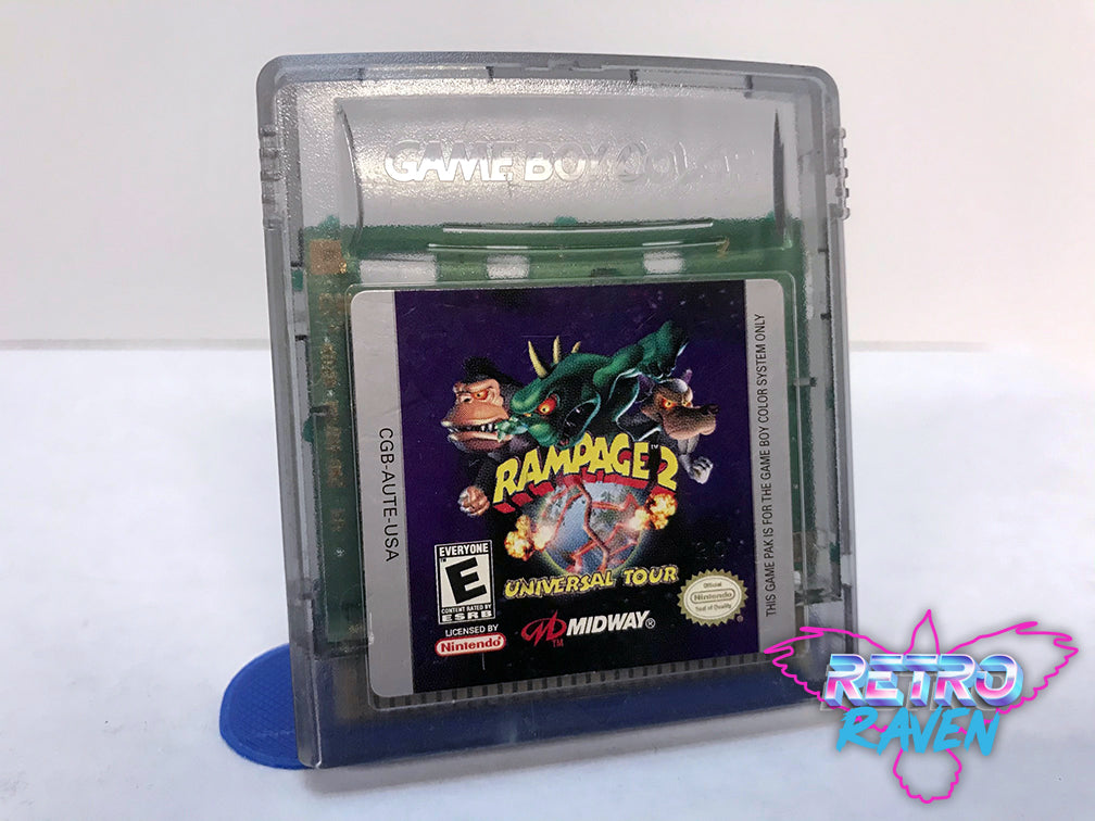 Rampage 2: Universal Tour - Game Boy Color – Retro Raven Games