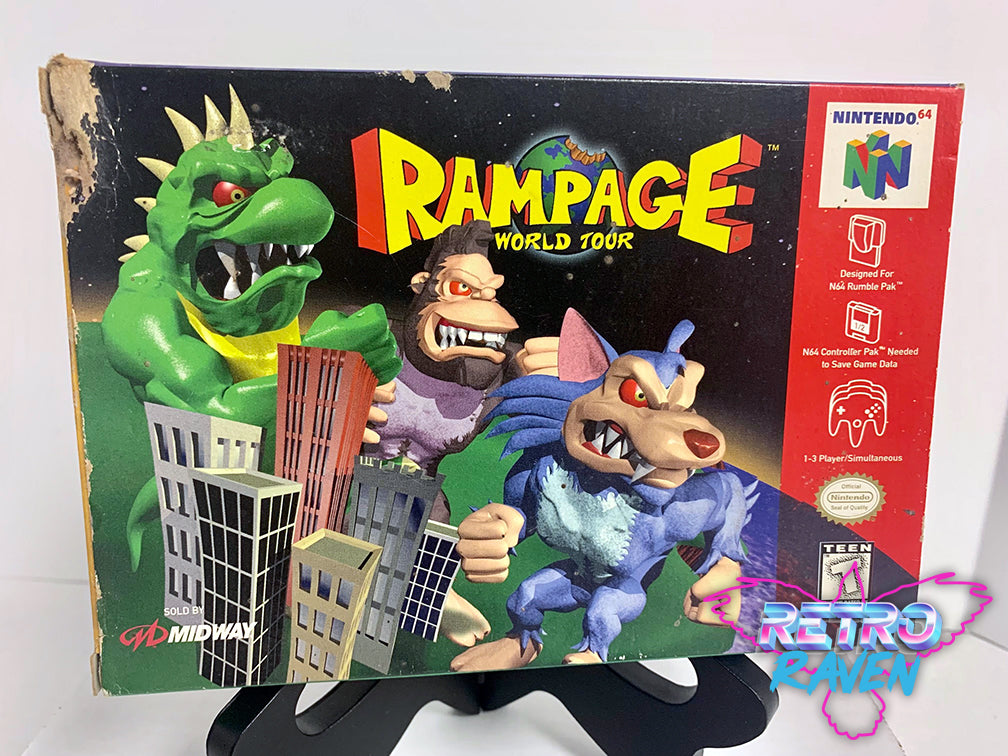 Rampage World Tour - Nintendo 64 - Complete – Retro Raven Games