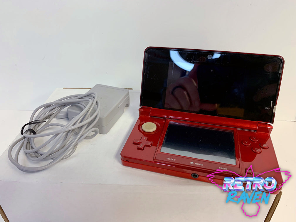 Nintendo 3DS System - Flame Red – Retro Raven Games