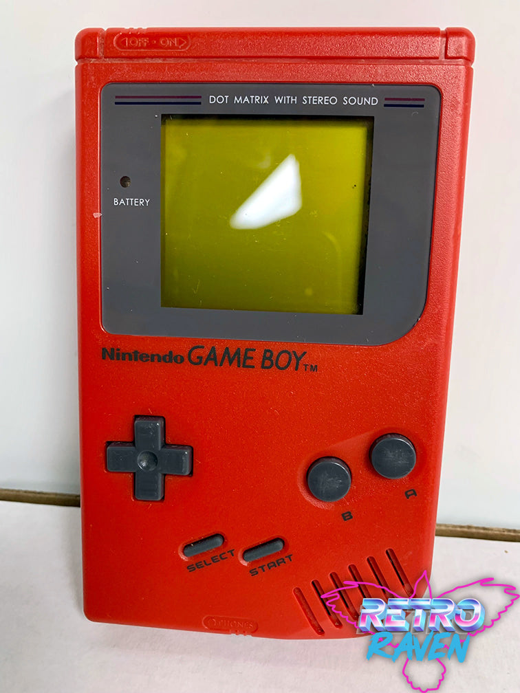Original Nintendo Game Boy - Red – Retro Raven Games