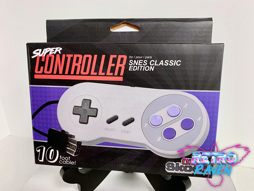SNES Classic Wired Controller – Retro Raven Games
