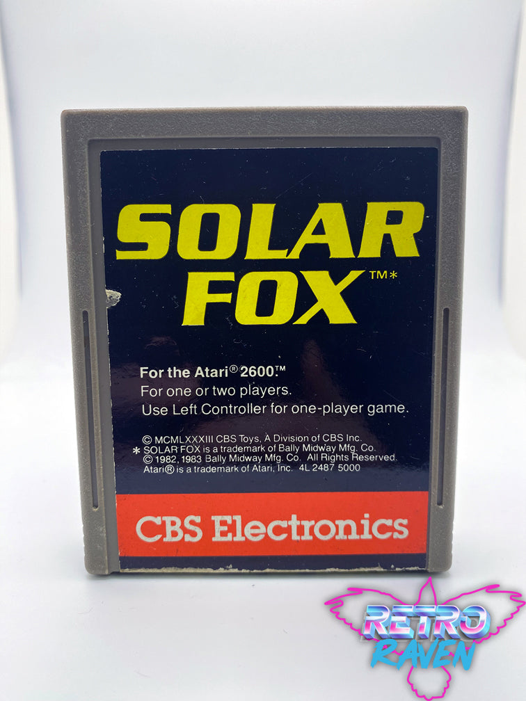 Solar Fox - Atari 2600 – Retro Raven Games