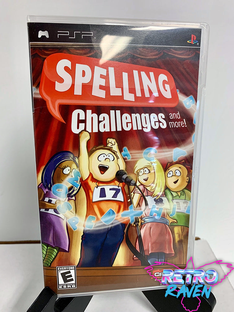 Spelling Challenges and more! - Playstation Portable (PSP) – Retro ...