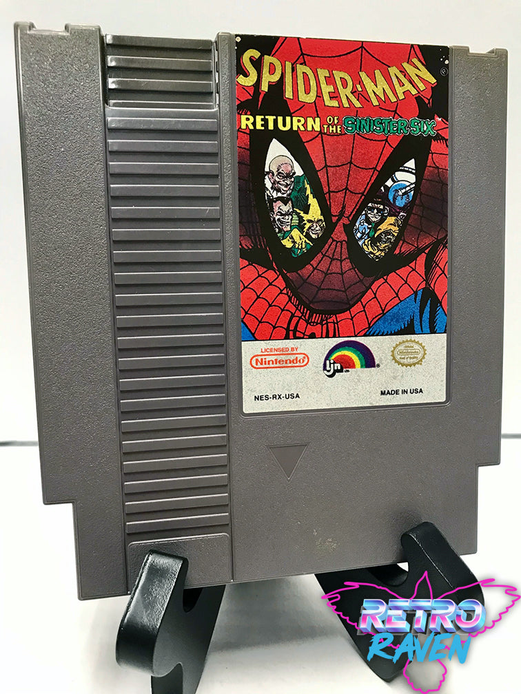Spider-Man: Return of the Sinister Six - Nintendo NES – Retro Raven Games