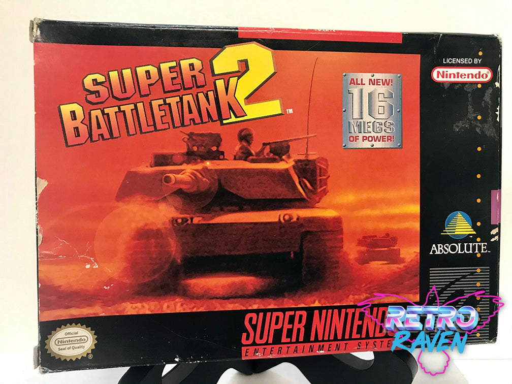 Super Battletank 2 - Super Nintendo - Complete – Retro Raven Games
