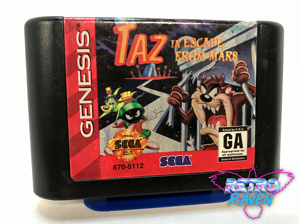 Taz in Escape from Mars - Sega Genesis – Retro Raven Games