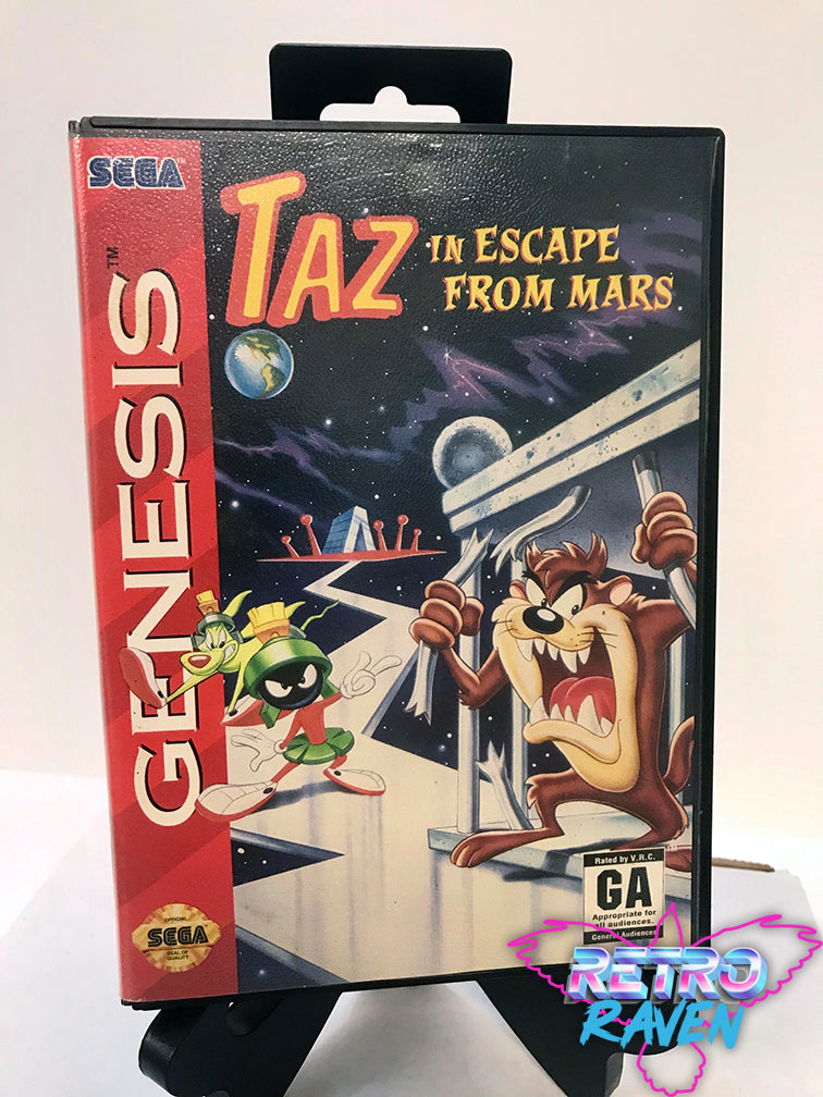 Taz in Escape from Mars - Sega Genesis - Complete – Retro Raven Games