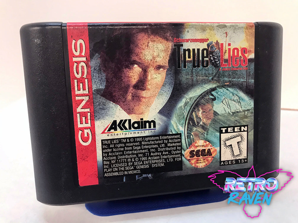 True Lies - Sega Genesis – Retro Raven Games