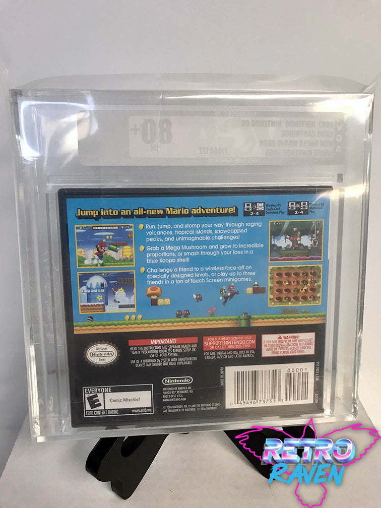 New Super Mario Bros. [VGA Graded, 80+ NM] – Retro Raven Games