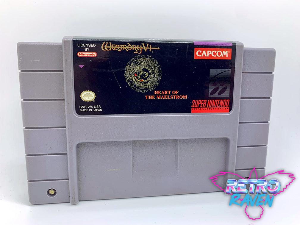 Wizardry V: Heart of the Maelstrom - Super Nintendo – Retro Raven Games